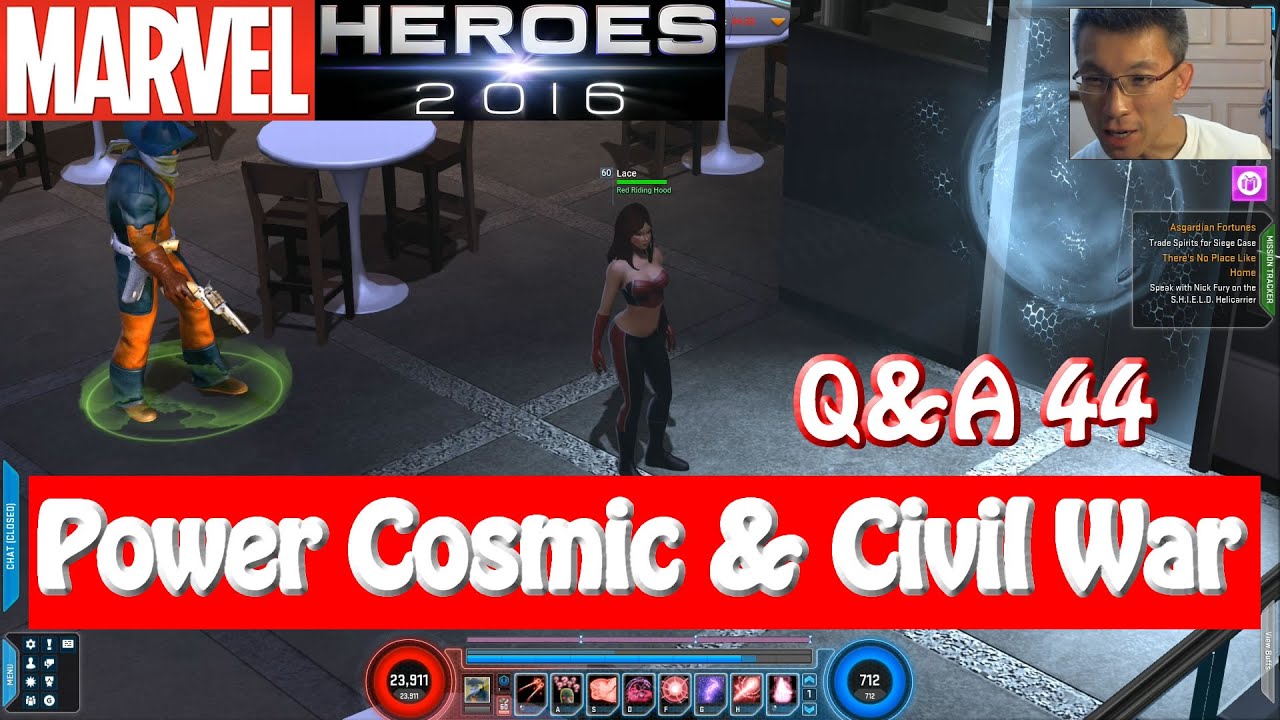 Marvel Heroes Q&A Power Cosmic & Civil War Event - YouTube
