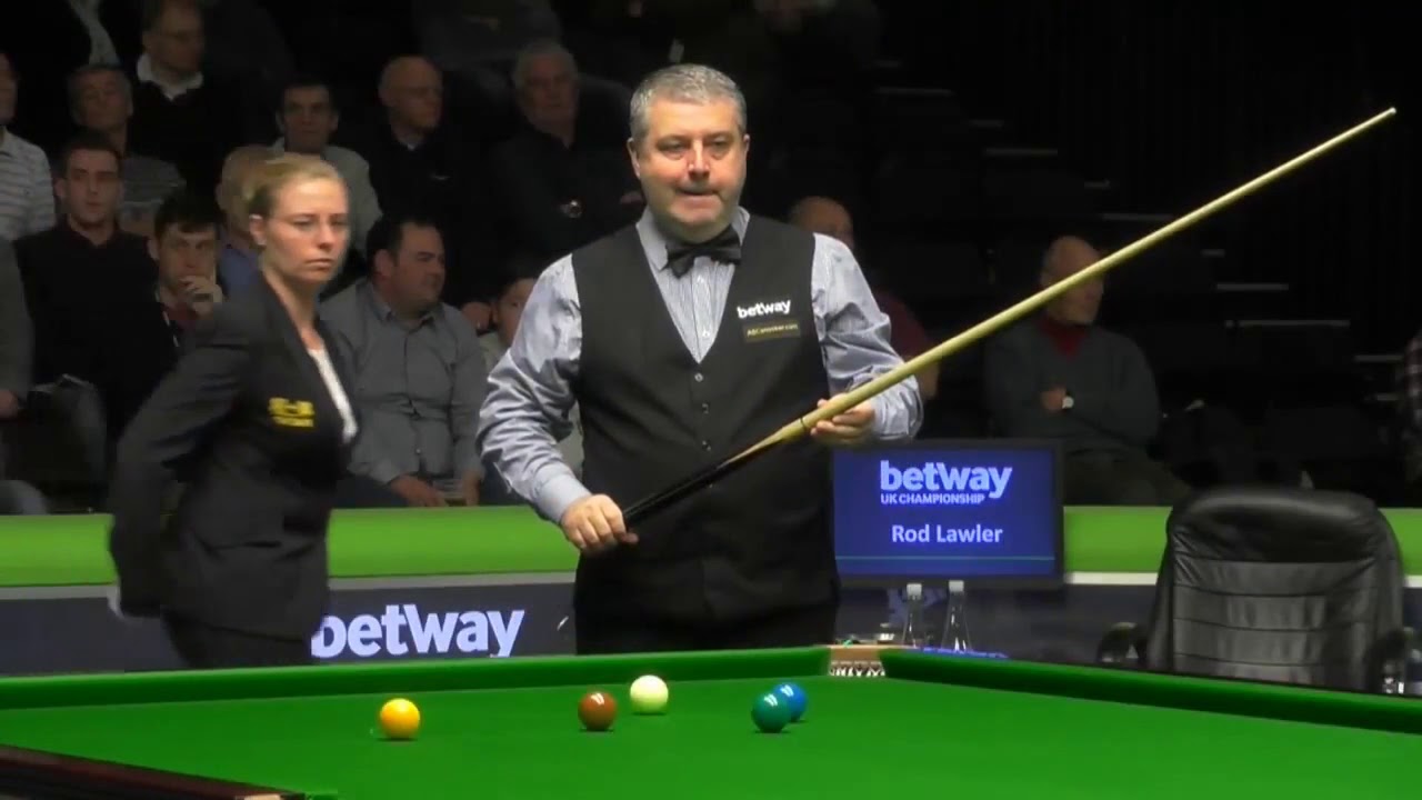 Neil Robertson vs Rod Lawler R1 UK Championship Snooker 2017 - YouTube