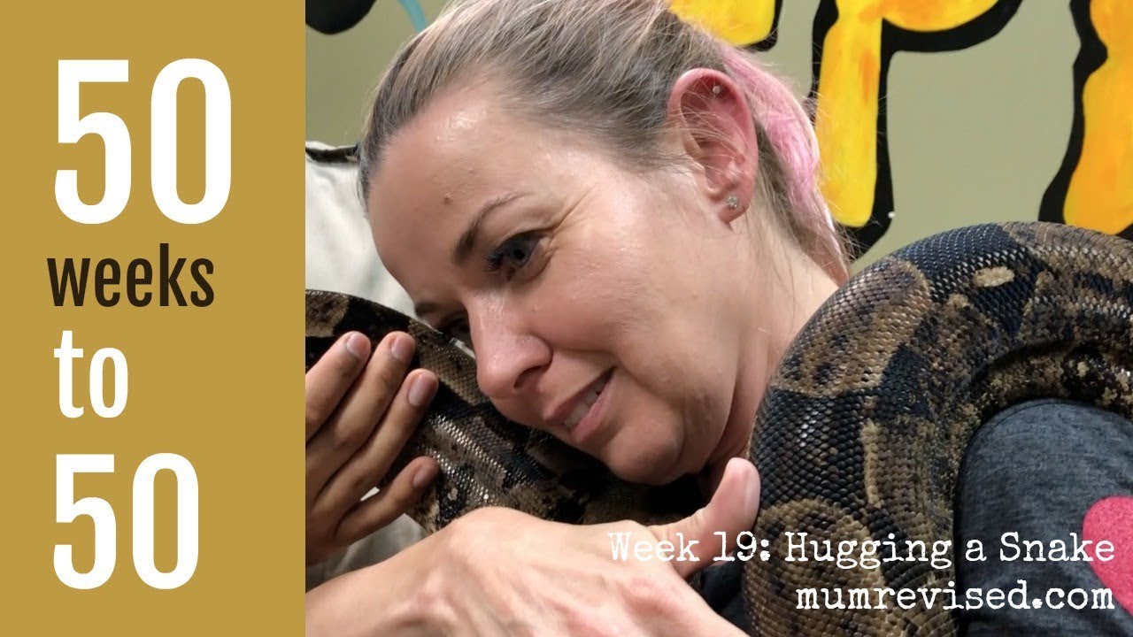 50 to 50: Hugging a Snake - YouTube