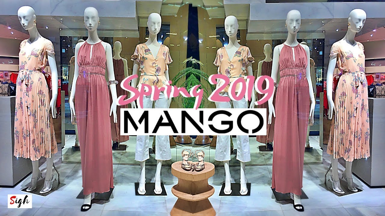 MANGO Ladies Spring Collection APRIL 2019 - YouTube