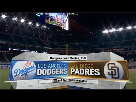MLBN NLDS intro | LADvsSD | 10/8/2020
