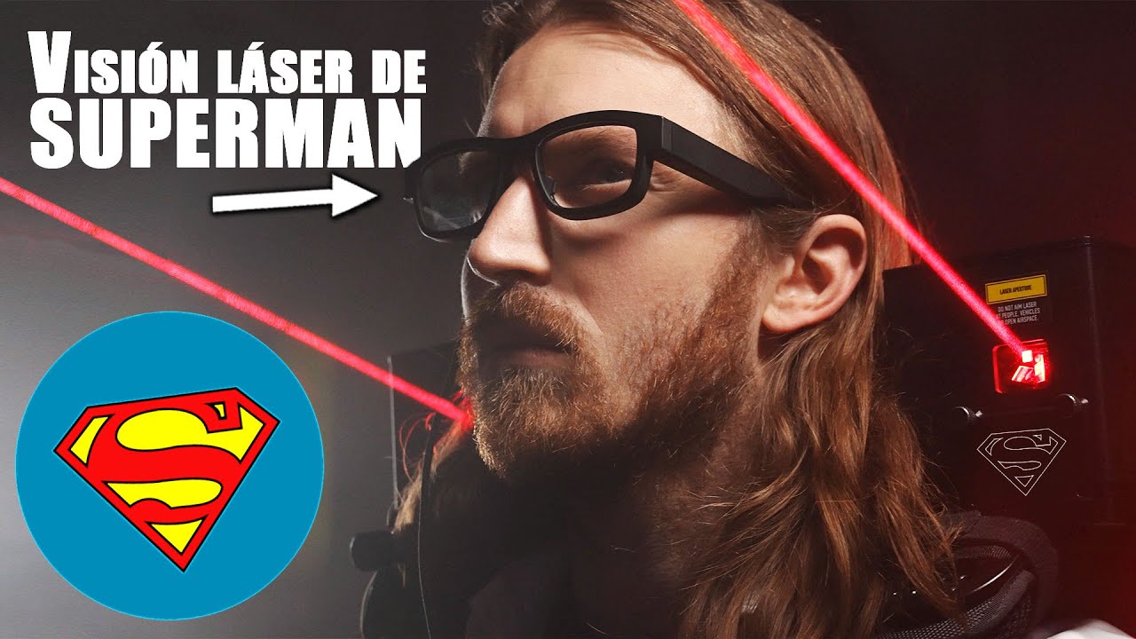Logramos la VISIÓN LÁSER de SUPERMAN - YouTube