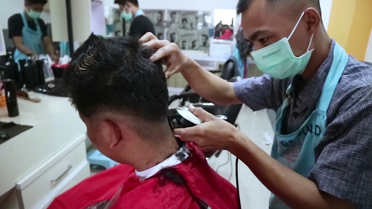 Hair cut process - YouTube