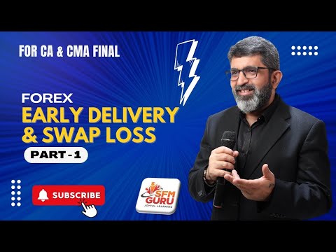 Early Delivery & Settlement of Forward Contract & Swap Loss (Forex - Important Q & A) CA AFM/CMA SFM