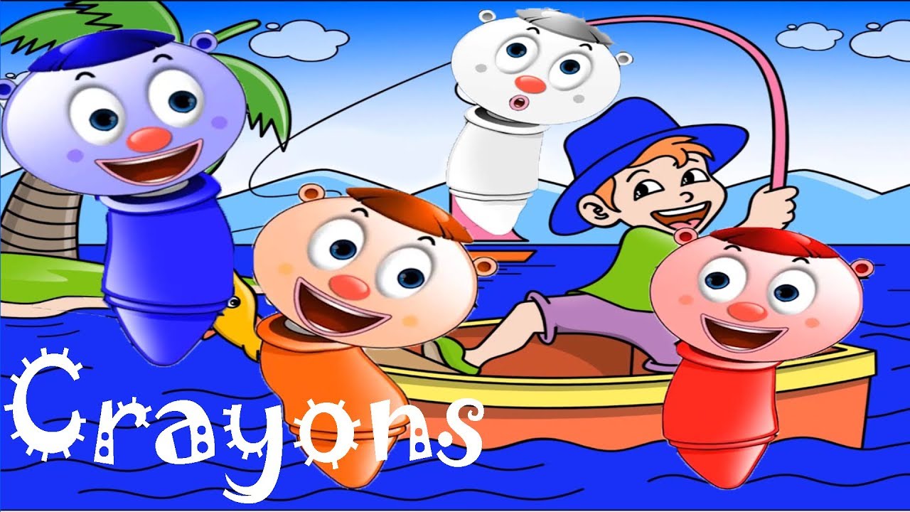 30 MIN Colors Crayons Funny Cartoons For Kids | Learn Colors with ...
