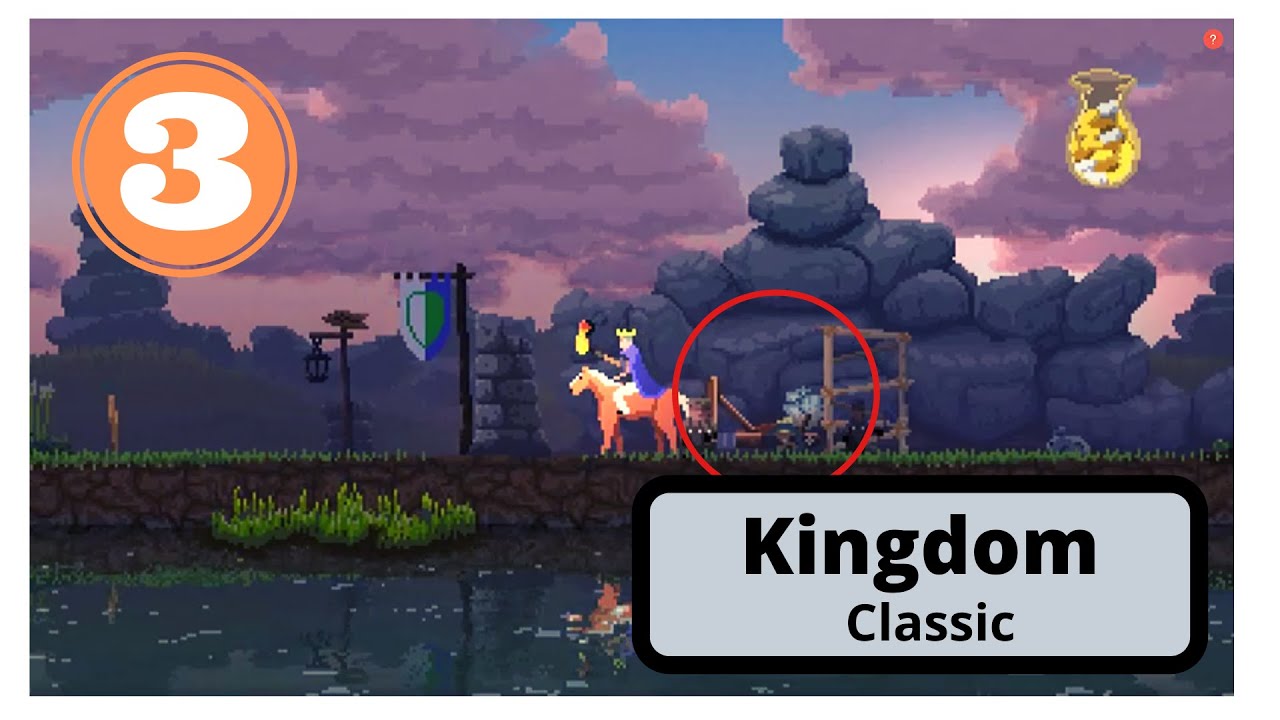 Kingdom Classic - Starting our Farm and Getting Catapults!! - YouTube