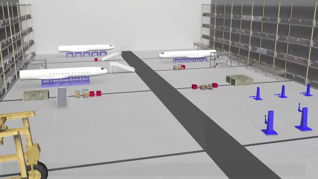 Boeing has patented a fully automated plant to assemble aircraft ...