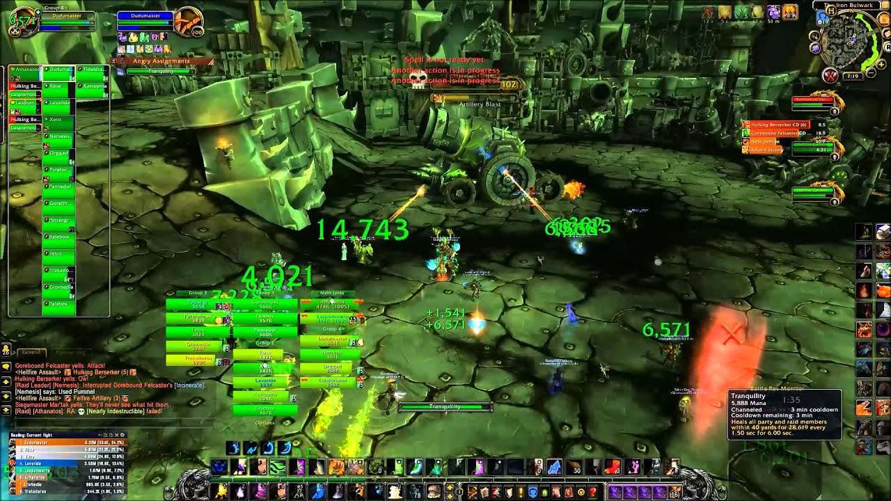 OMEGA - Hellfire Citadel Heroic Hellfire Assault Resto Druid POV ...