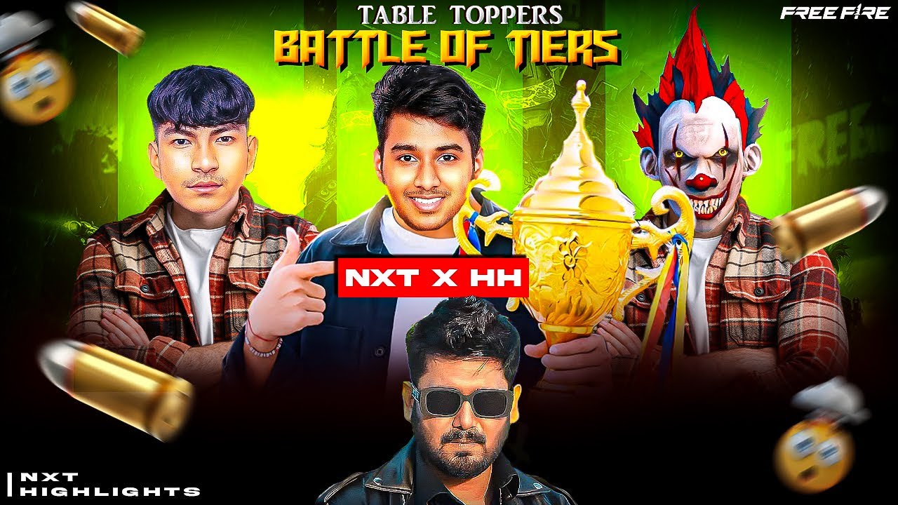 Comeback of NXT x HH👑 Table Topper in Battle of Tiers Tournament🥳 ...