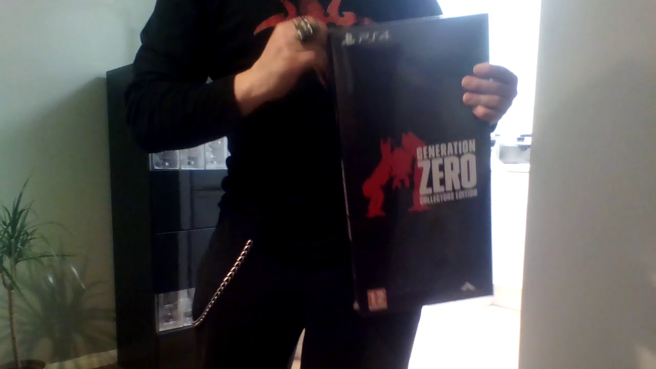 Generation Zero collectors edition box opening (PS4) - YouTube
