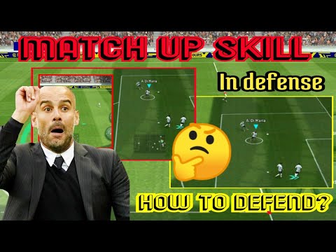 Match up skill in defense | how to do match up in efootball 2022 mobile ...