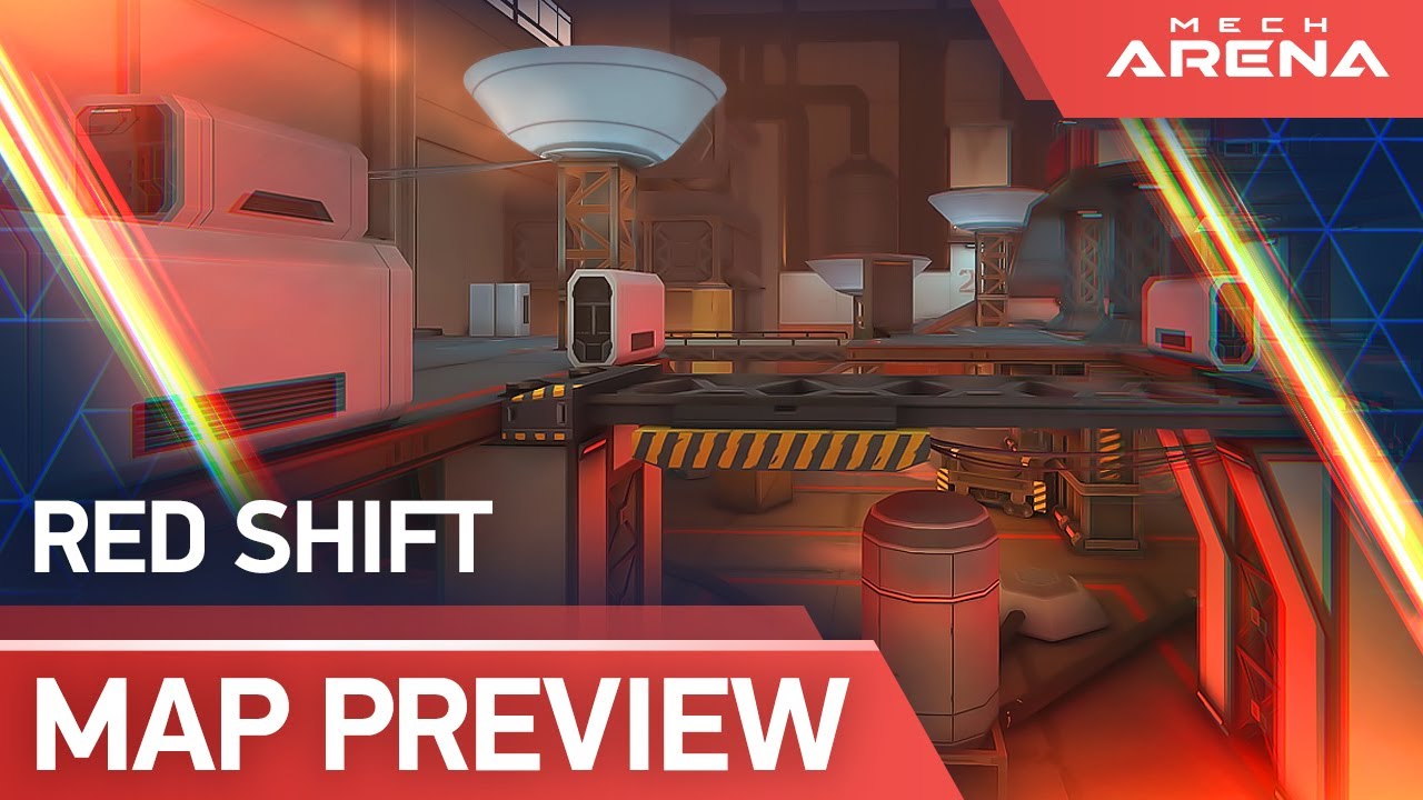 Map preview: Red Shift | FFA | Mech Arena - YouTube