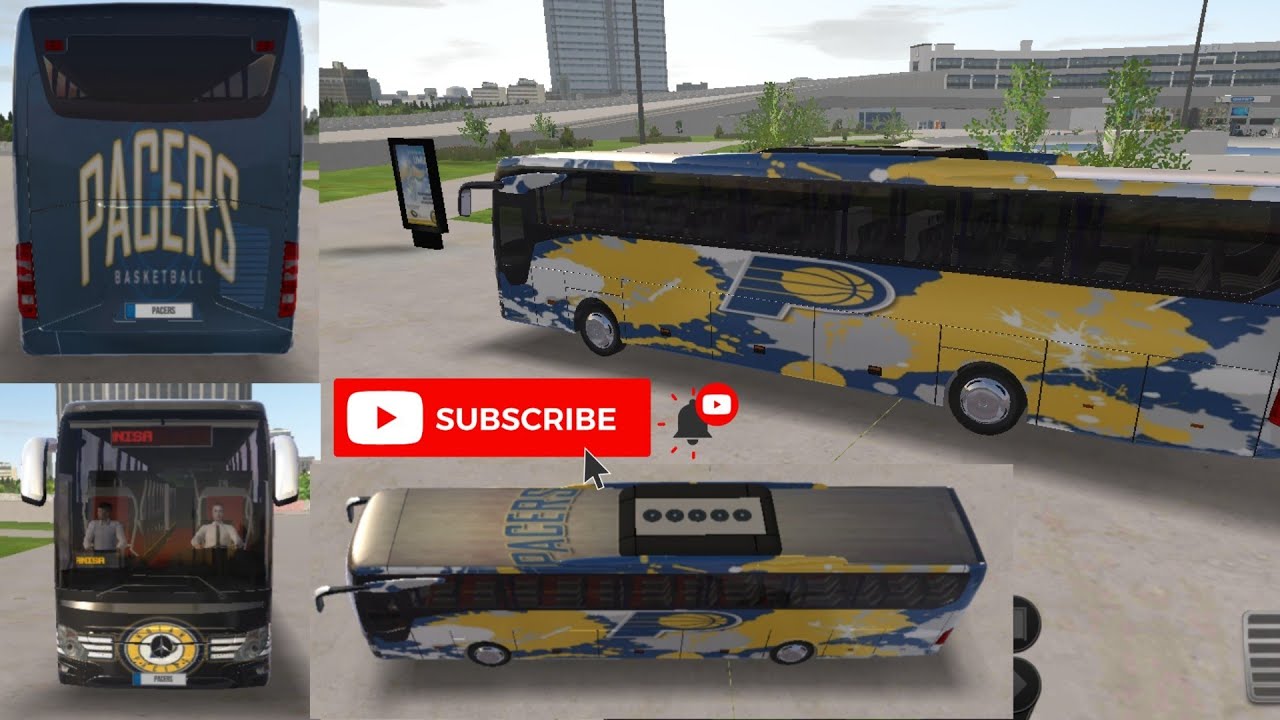 INDIANA PACERS BUS TOUR/BUS SIMULATOR: ULTIMATE - YouTube