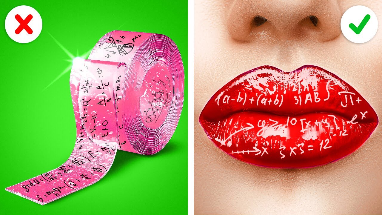 HACKS FOR SMART AND CREATIVE STUDENTS | Funny Art and DIY Ideas by 123 ...