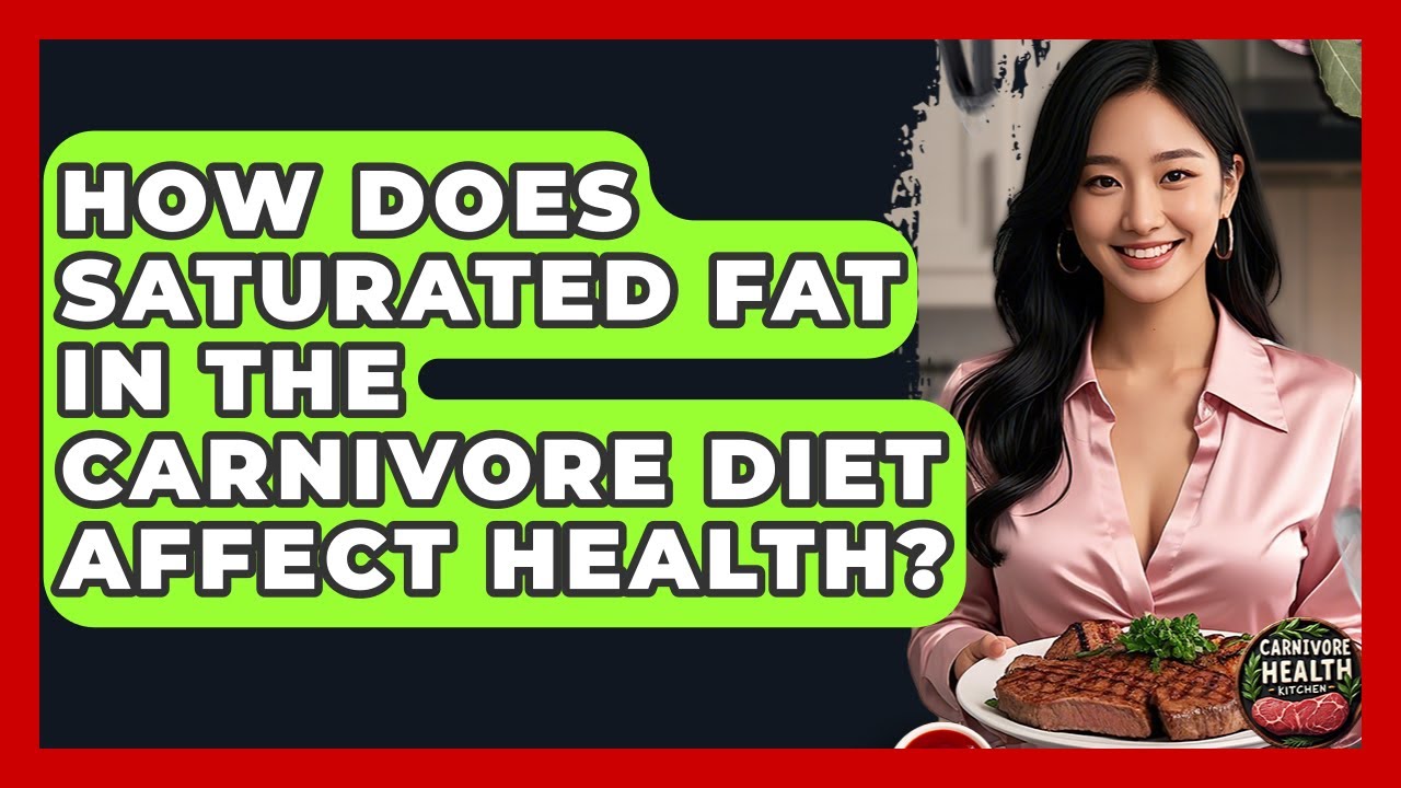 How Does Saturated Fat in the Carnivore Diet Affect Health? - Carnivore ...