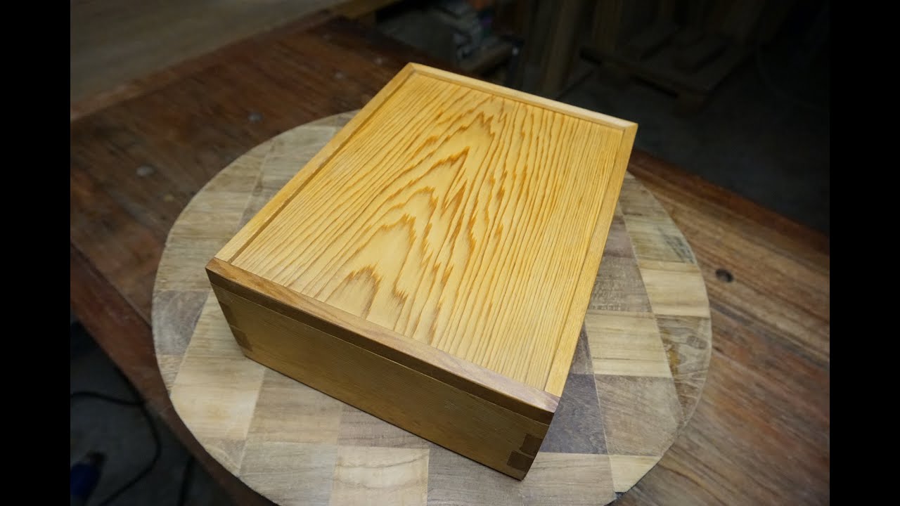 Handmade Dovetail Box (Sliding Lid). - YouTube
