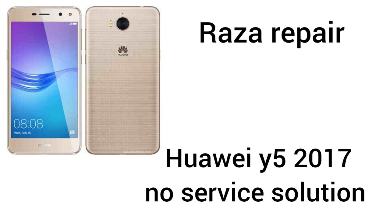 Huawei y5 2017 no service solution - YouTube