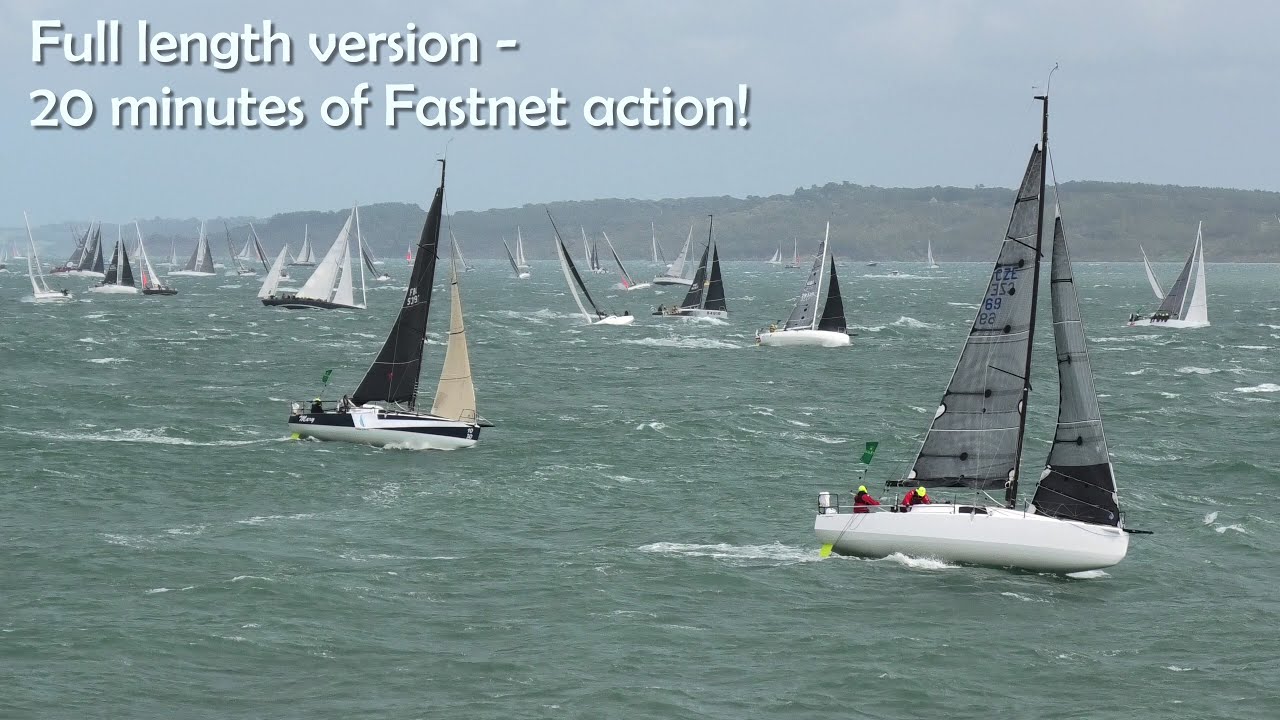 Rolex Fastnet Race 2021 | The fleet passing Hurst Castle - FULL LENGTH ...