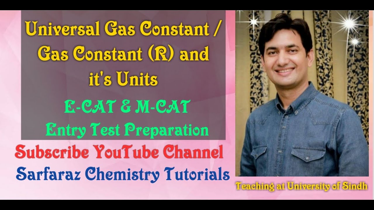 Universal Gas Constant (R) or Gas Constant and its Values - YouTube