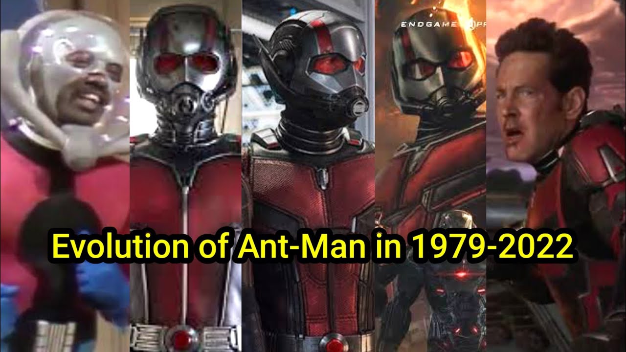 Evolution of Ant-Man 1979-2022 in Movies | - YouTube