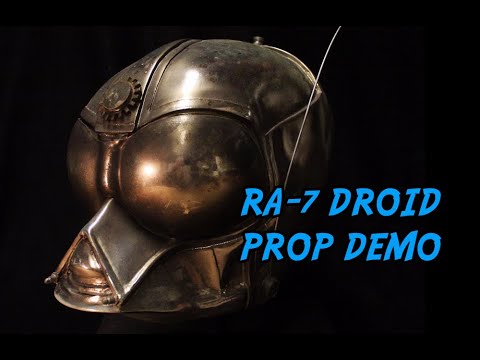 RA-7 Lifesized Bugdroid Droid lifesize Prop - YouTube