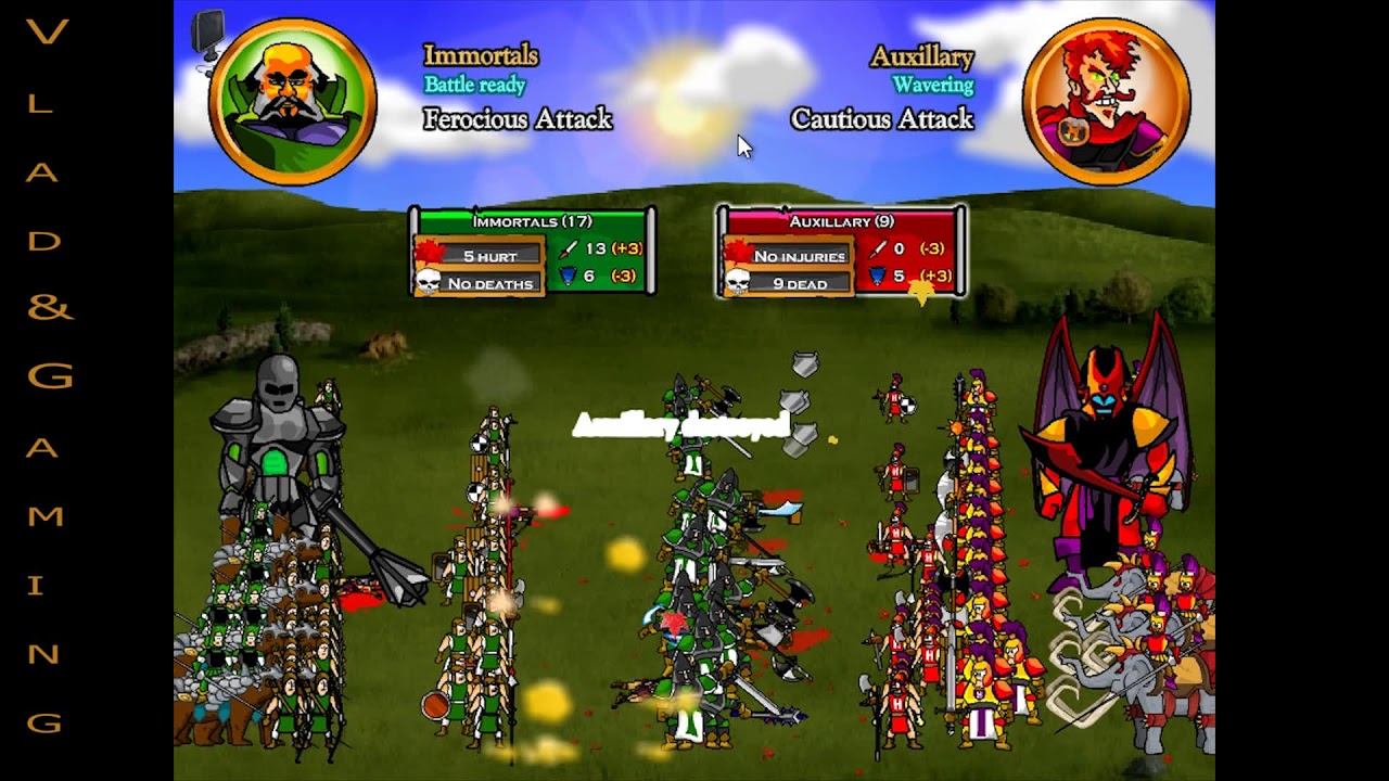 S&S: Crusader Quick Battle (Lord Celen vs HeChaos) - YouTube