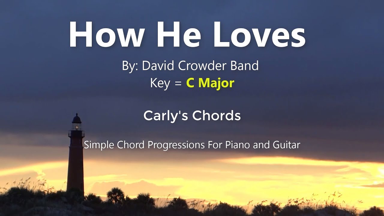 How He Loves - David Crowder Band - KEY: C Maj - YouTube