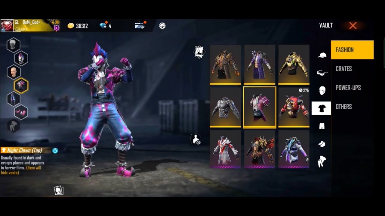 my I'D collection(free fire 🔥)Tn PANDI GAMING 🥰 - YouTube