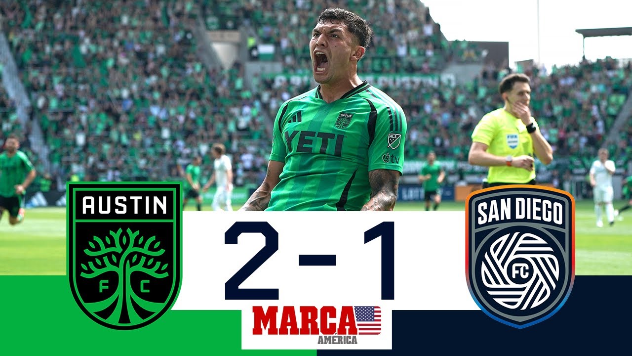Primera derrota en la historia de San Diego FC | Austin FC 2-1 San ...