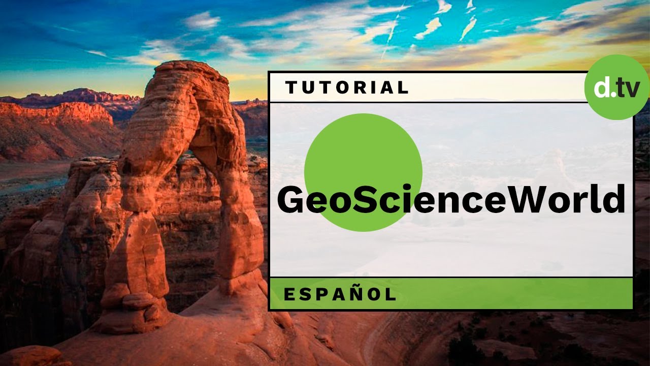 DOTLIB - GeoScienceWorld Platform (Español) - Tutorial - YouTube