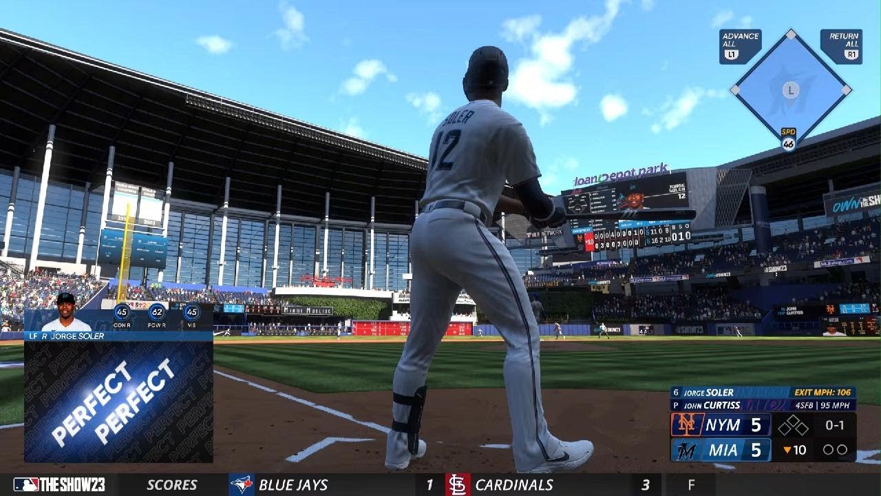 WALK OFF HOME RUN in MLB The Show 23 - YouTube