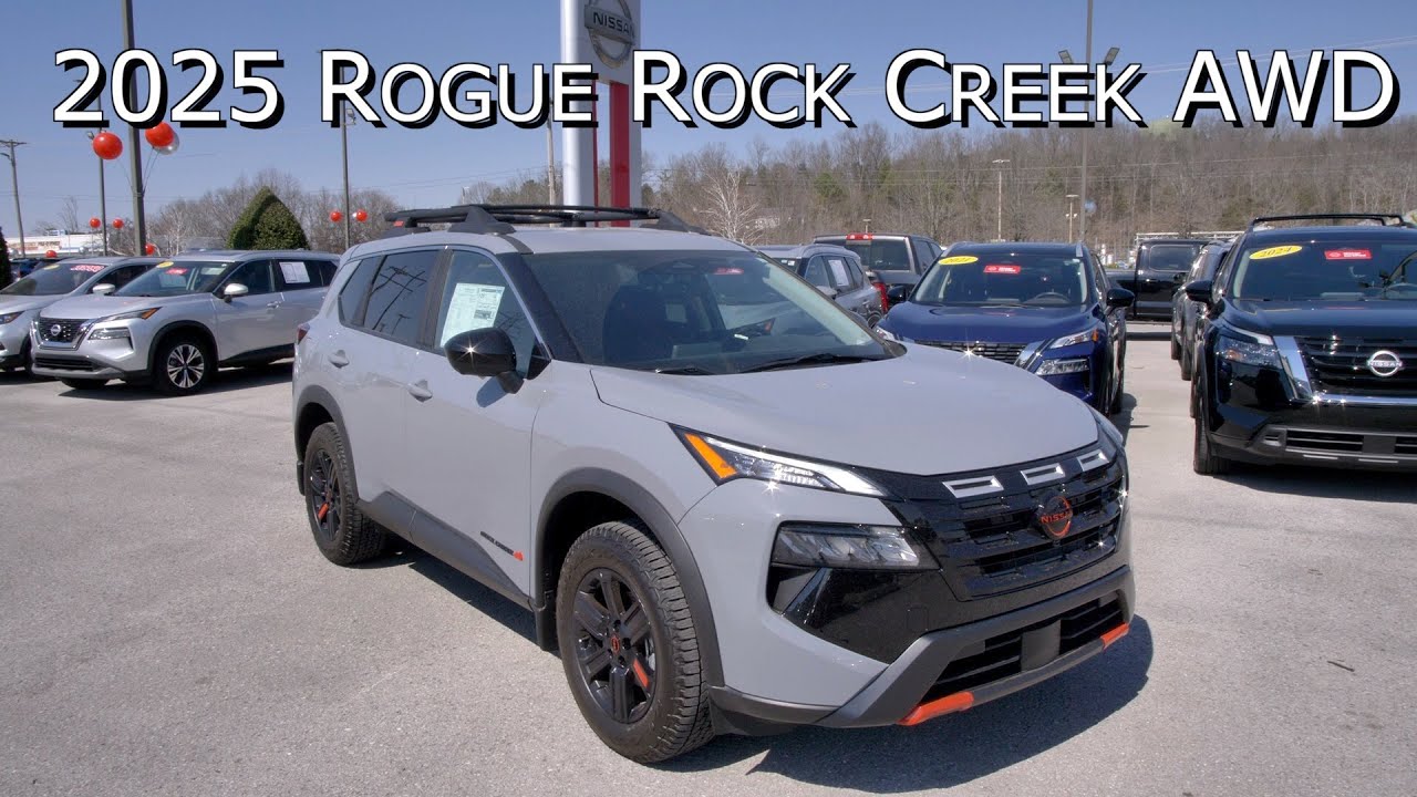 New Boulder Gray 2025 Nissan Rogue Rock Creek AWD at Nissan of ...