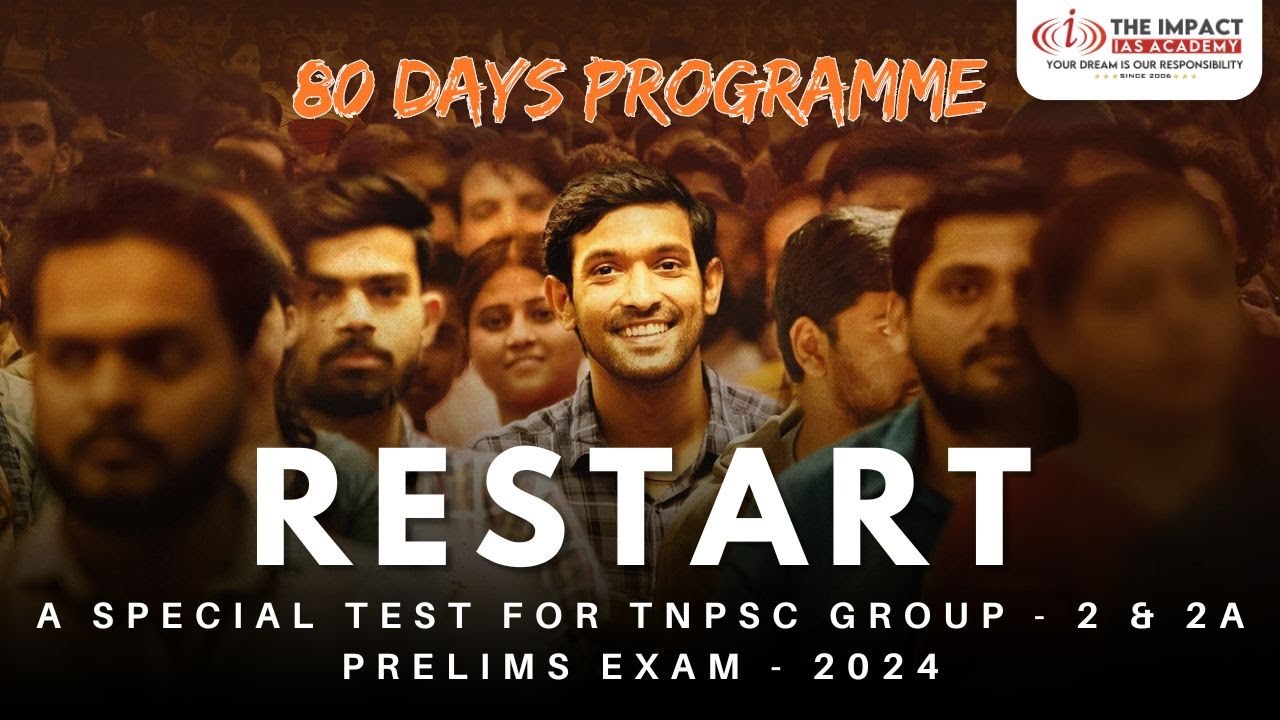 NEW BATCH ANNOUNCEMENT | TNPSC GROUP - 2 & 2A | 80 DAYS PROGRAMME ...