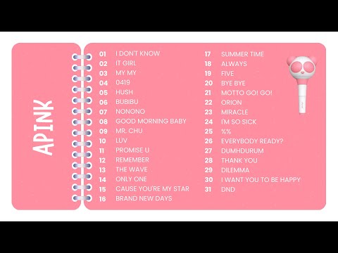 [APINK PLAYLIST] UPDATED 2023