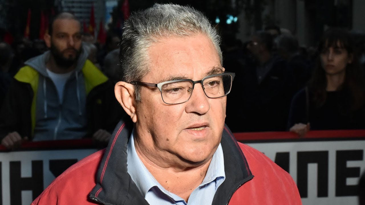 ΔΗΛΩΣΗ ΤΟΥ Δ. ΚΟΥΤΣΟΥΜΠΑ ΑΠΟ ΤΗΝ ΠΟΡΕΙΑ ΤΟΥ ΠΟΛΥΤΕΧΝΕΙΟΥ - YouTube