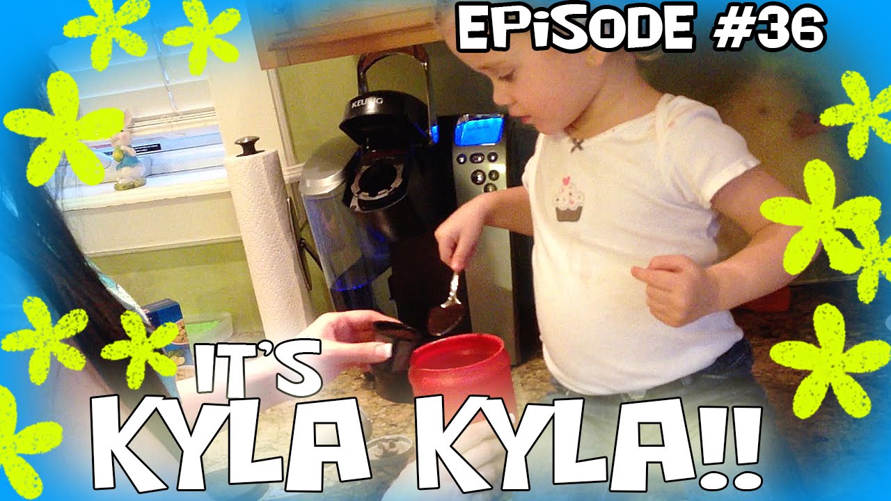Disney Princess Baby Girl Kyla "MOMMY AND KYLA MAKE COFFEE" Vlog ...