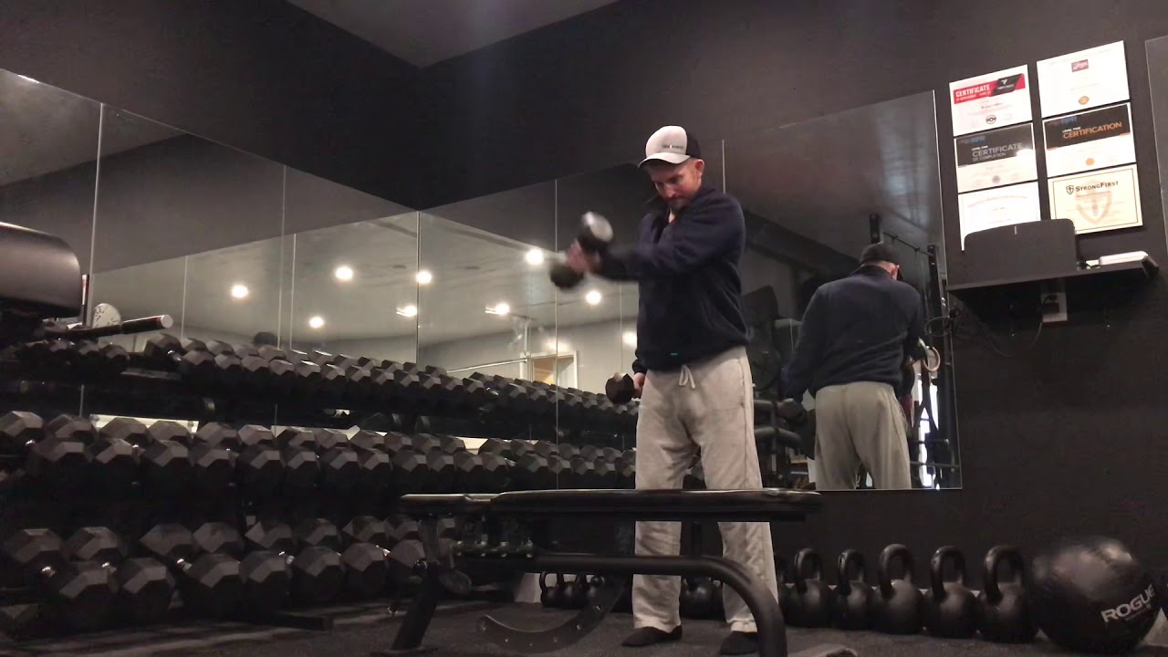 Alternating db incline chest fly - YouTube