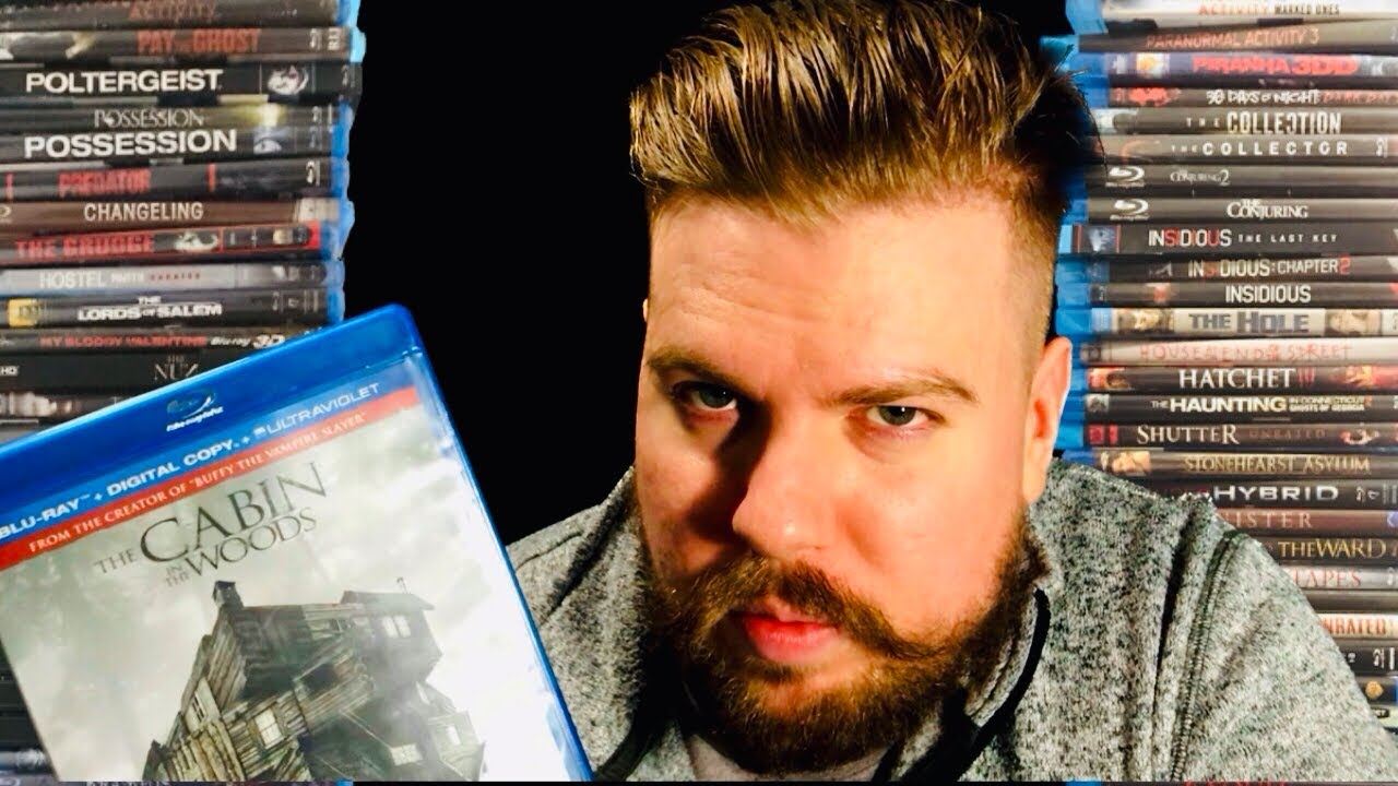 [ASMR] Massive Horror Movie Collection Tour - YouTube