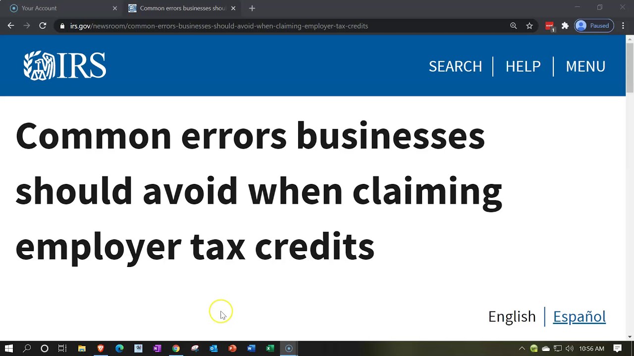 Tax News - Common errors businesses should avoid when claiming employer ...