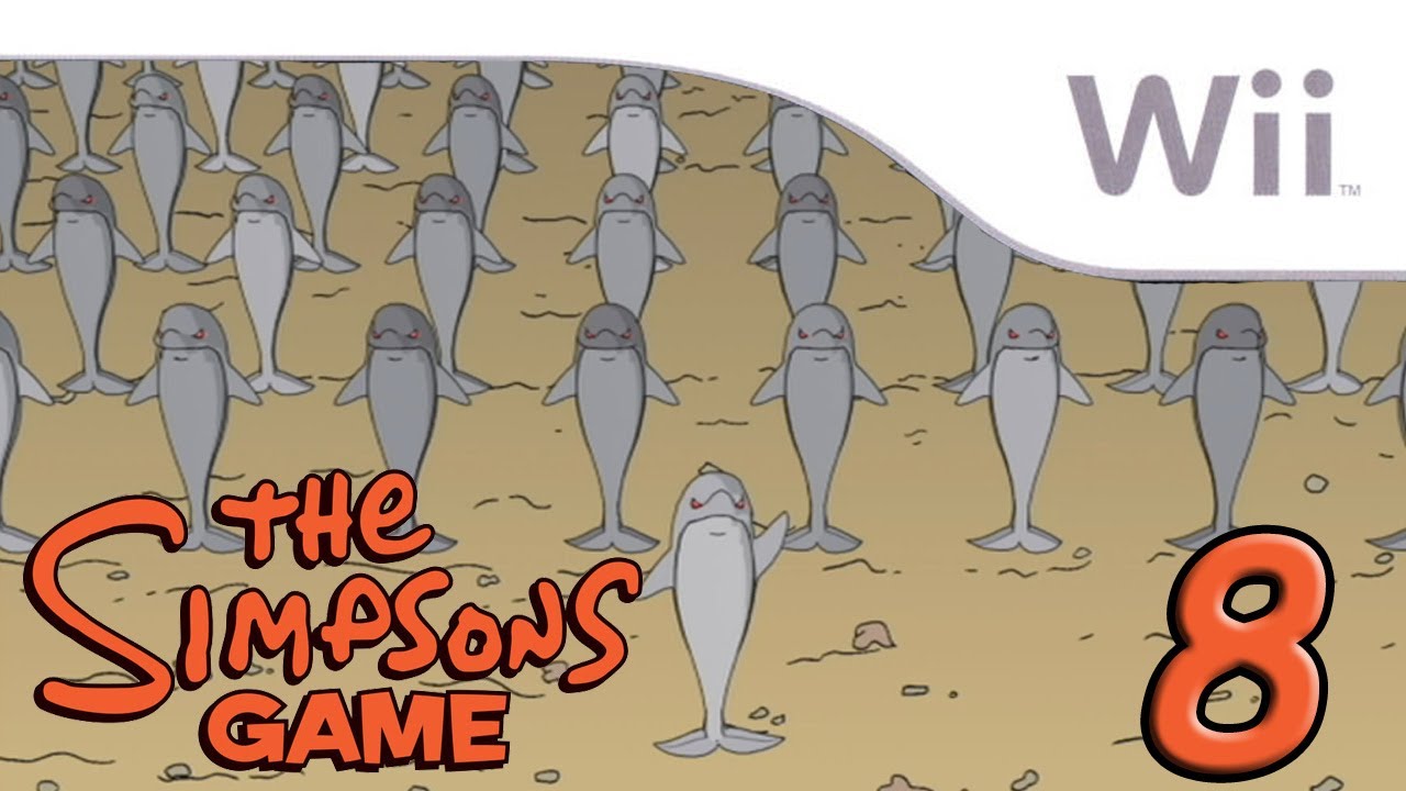 The Simpsons Game (Wii) | Level 8: The day of the dolphin - YouTube