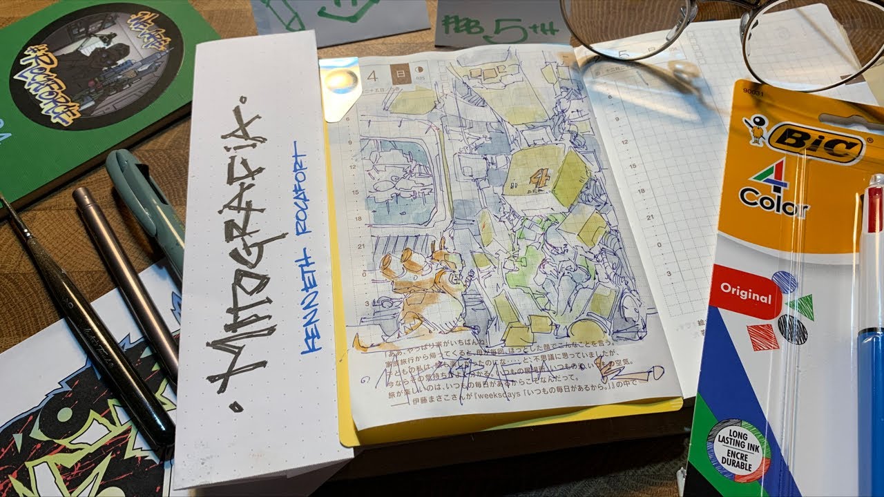 The Morning Random Sketches ️ (MITOGRAFIA - Kenneth Rocafort - livestreams 2.5) - YouTube