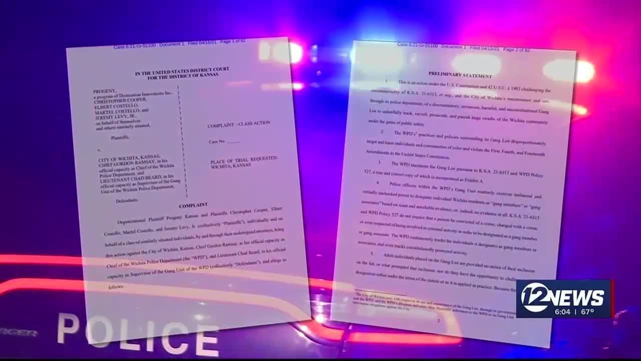 Wichita Police Dept. changes gang list criteria after settlement - YouTube
