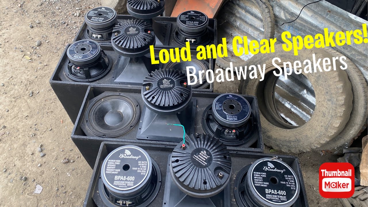 Budget Price pero Quality ang tunog! - Broadway Line Array Set up - YouTube