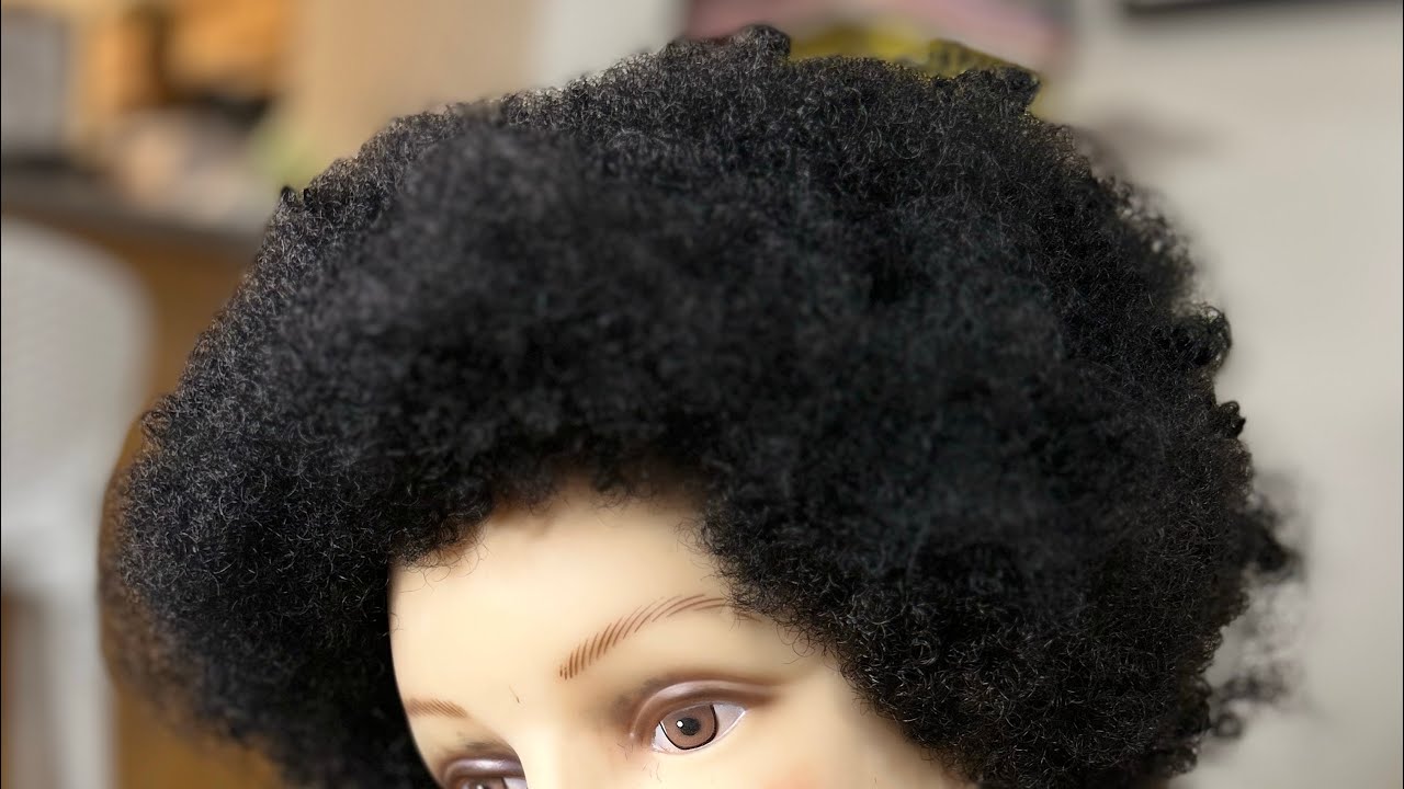 Detailed Tutorial; How to make an AFRO Wig. - YouTube