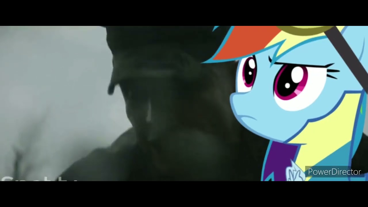 Mlp fim - rainbow dash in the marines navy animation - YouTube