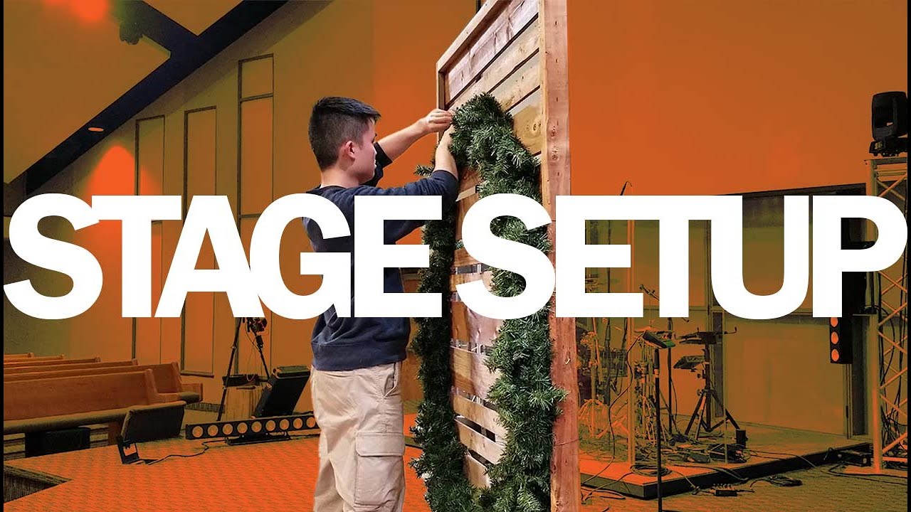A Simple Stage Set Up (Fall Edition) - YouTube