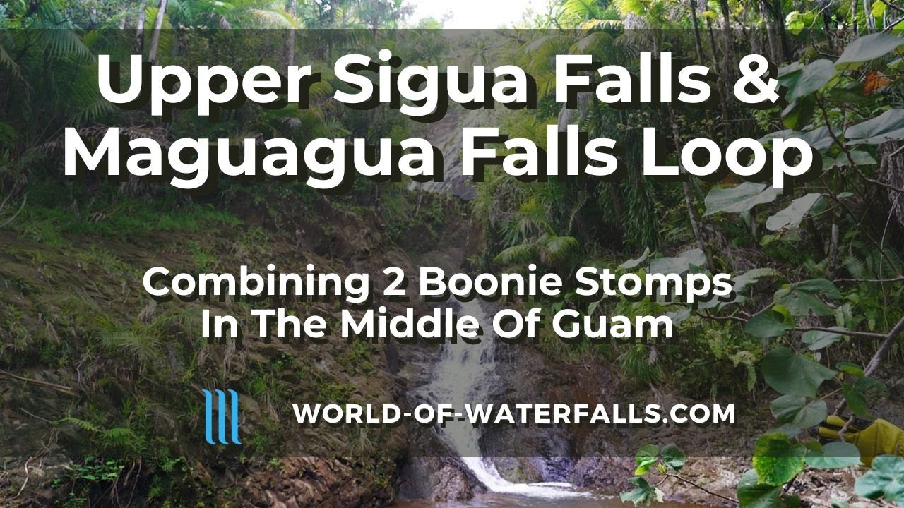 What Is The Middle Of Guam Like? Exploring The Upper Sigua Falls and ...
