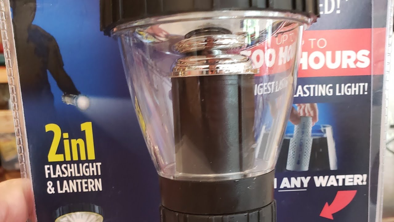 Hydralight the water powered light. Review - YouTube