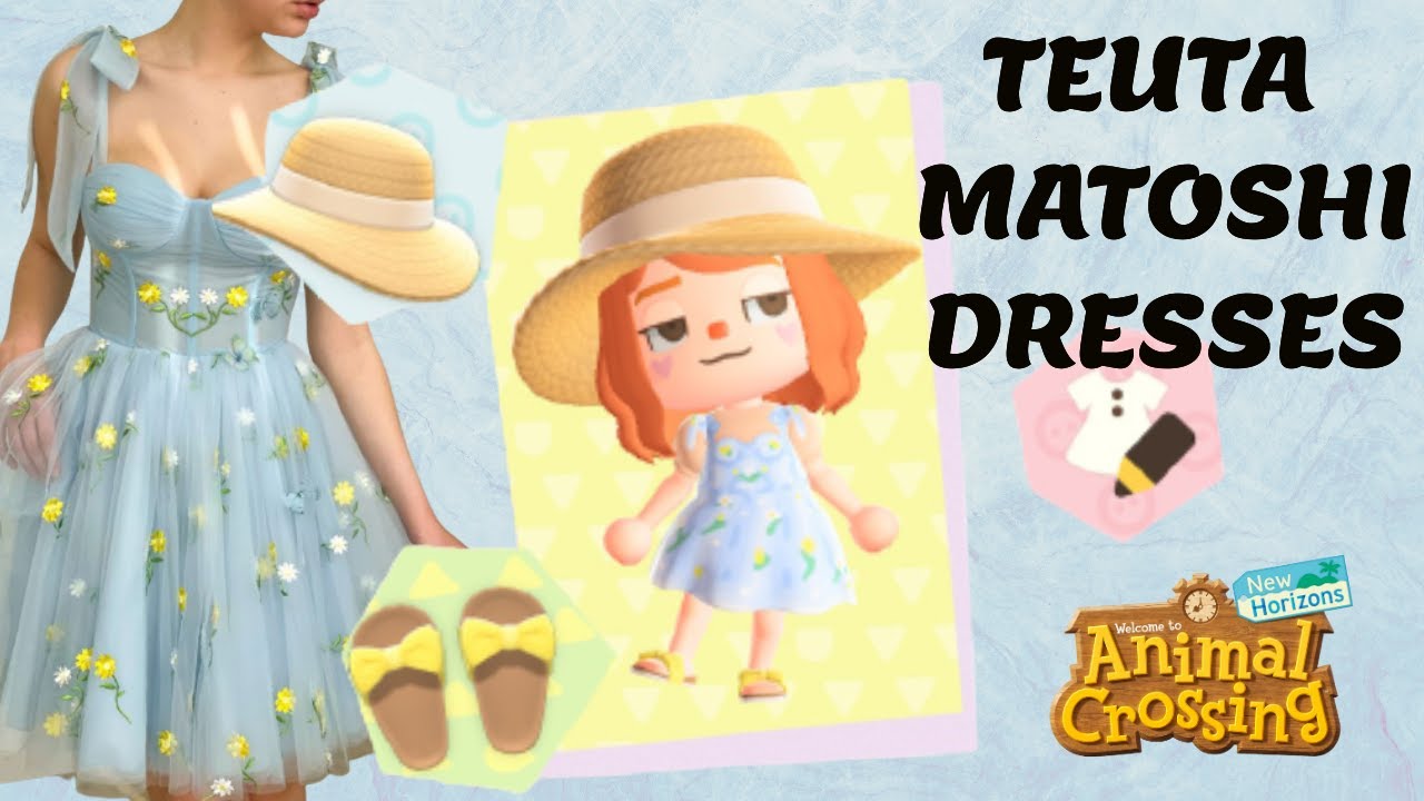 SPRING DRESSES in ACNH! (Garden in the Sky by Teuta Matoshi) - YouTube