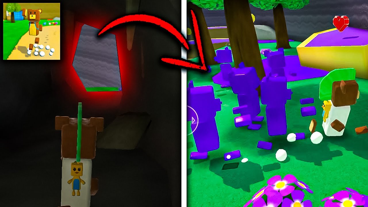 EVIL BEARS? Super Bear Adventure Walkthrough - NEW SECRETS! - YouTube
